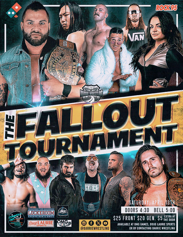 Barrie Wrestling Fallout Tournament - Recharge Community Respite